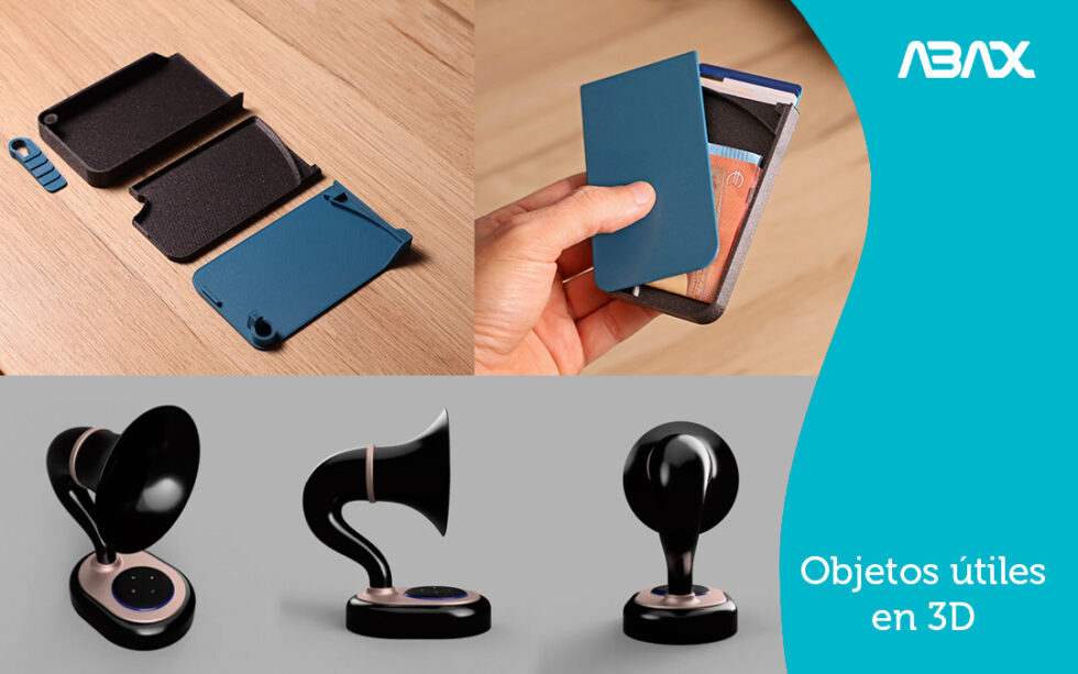 Objetos útiles impresos en 3D - Abax Innovation Technologies